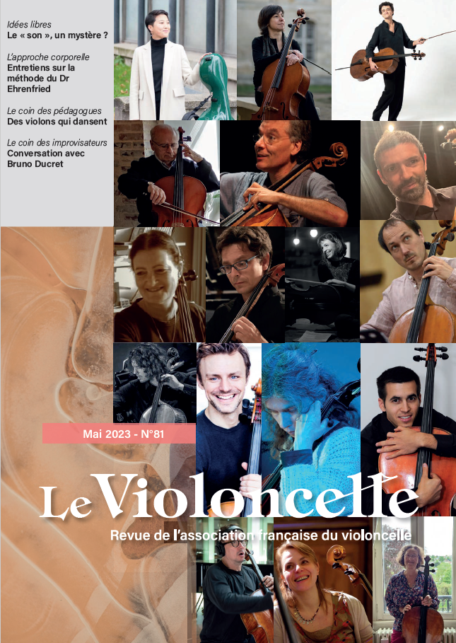 Elle est parue ! - L'Association Française du Violoncelle